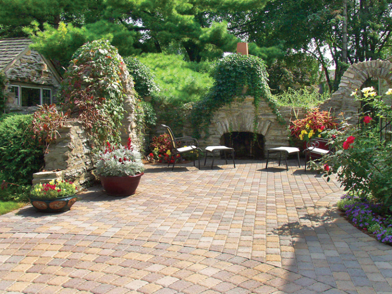 Pavers and Wall Block | Borgert Products Granite Infused Pavers ...