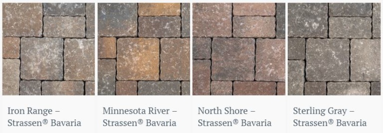 Pavers and Wall Block | Borgert Products Granite Infused Pavers - Outdoor Fireplaces and Pits ...