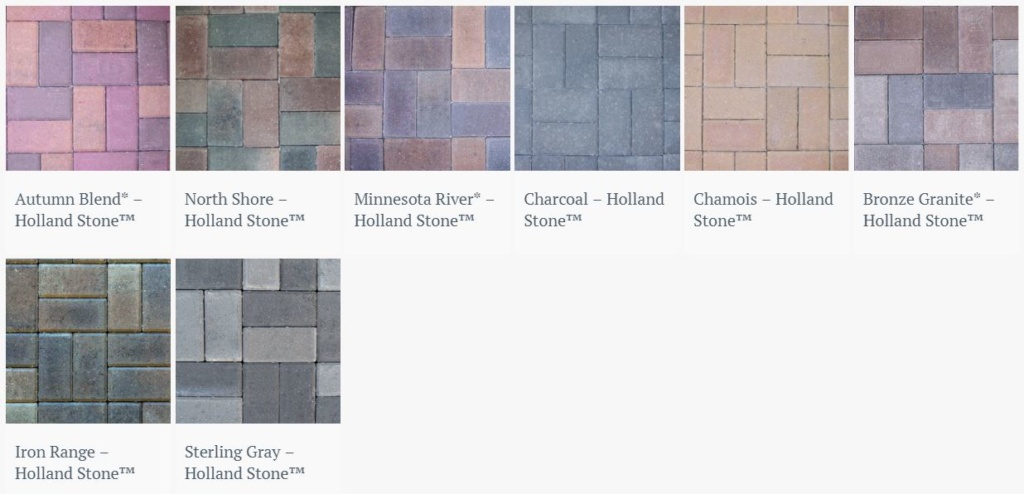 Pavers and Wall Block | Borgert Products Granite Infused Pavers ...