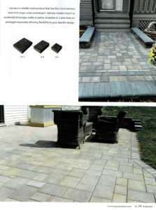 Pavers and Wall Block | Borgert Products Granite Infused Pavers ...