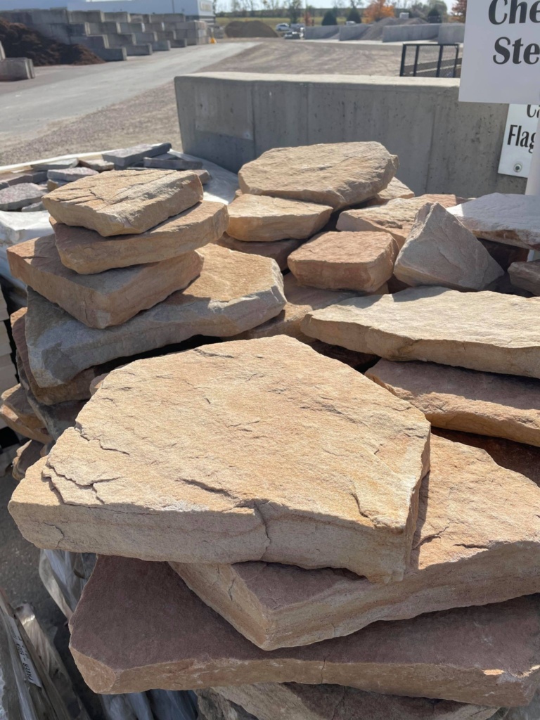 Flagstone Products - Natural Stone Steppers, Slabs, Cut Drywall Block ...